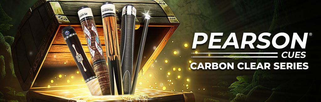 Carbon Clear® Fiber Cues - Pearson Cues