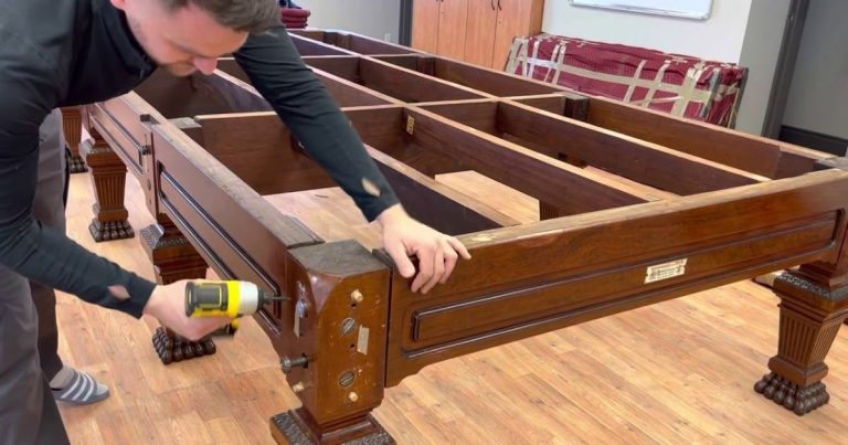 Pool Table Assembly Guide for Beginners in 6 Steps - Pearson Cues