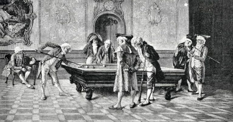 When Was The Pool Table Invented? Pool Table Origins - Pearson Cues